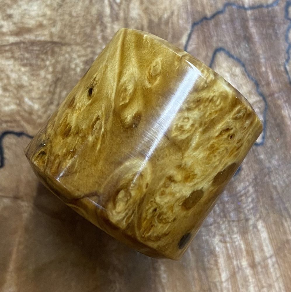 Box Elder Burl Butt Caps - Beartooth Flyfishing